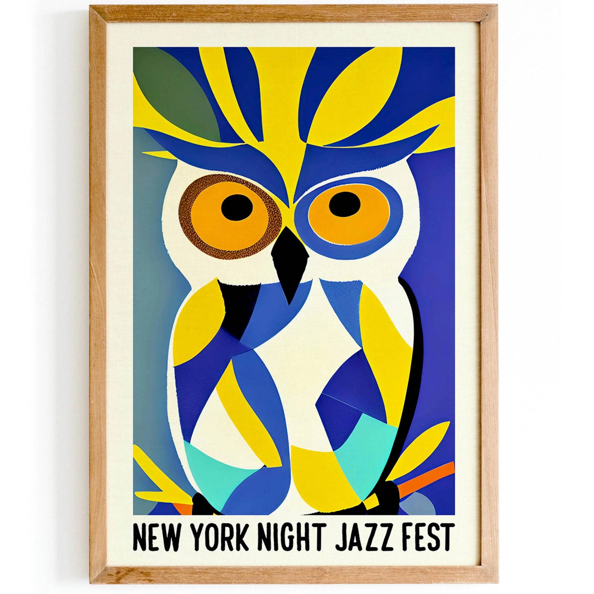 New York Night Jazz Fest Poster – HypeSheriff