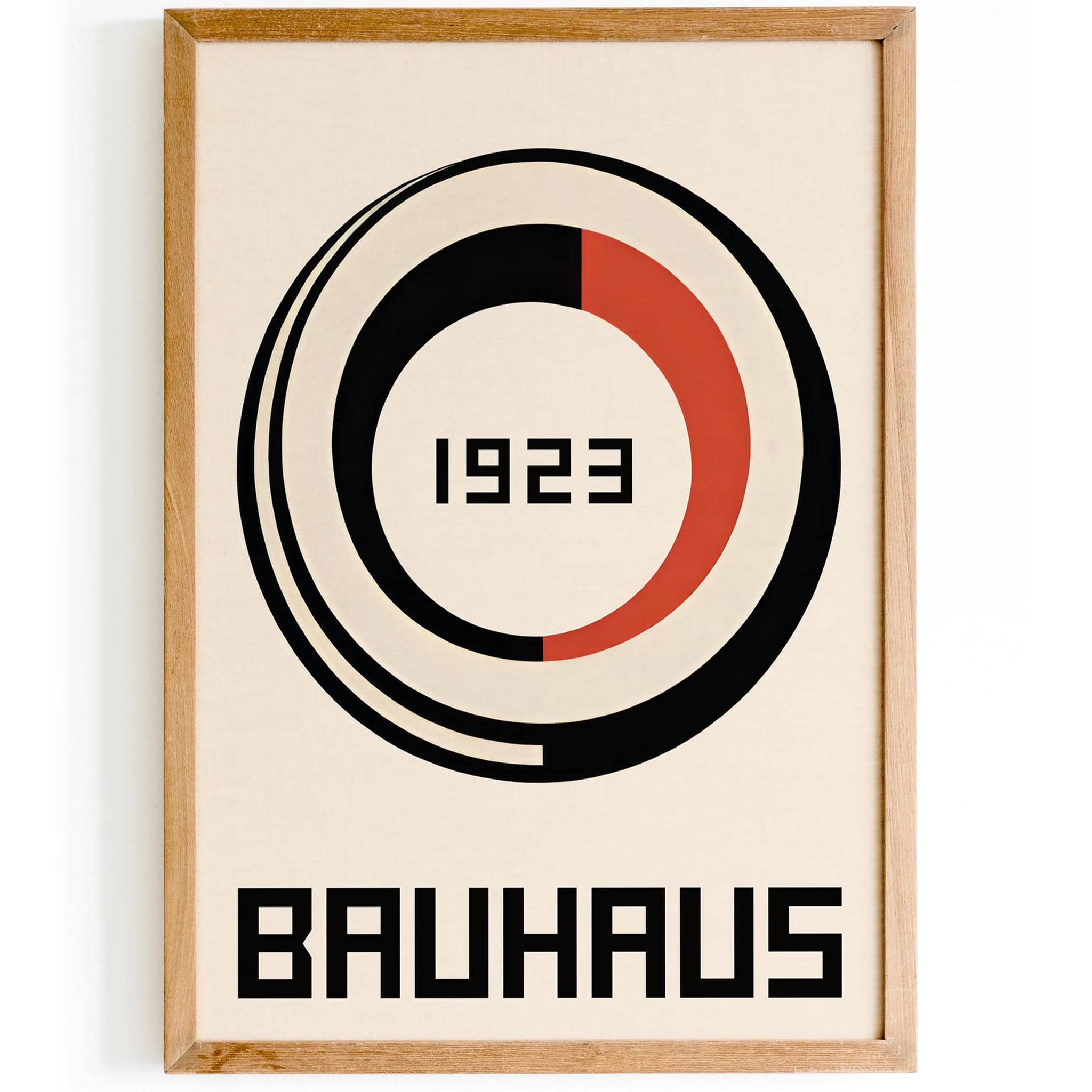 Bauhaus 1923 Circle Poster – HypeSheriff