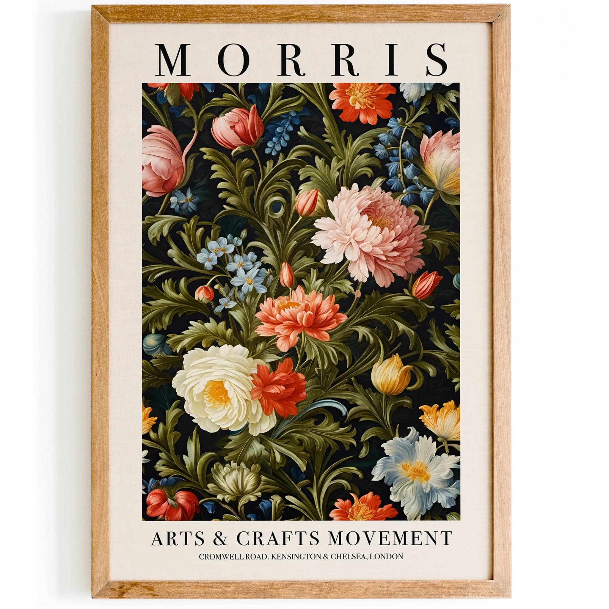 Victorian Flowers William Morris Art Print – HypeSheriff