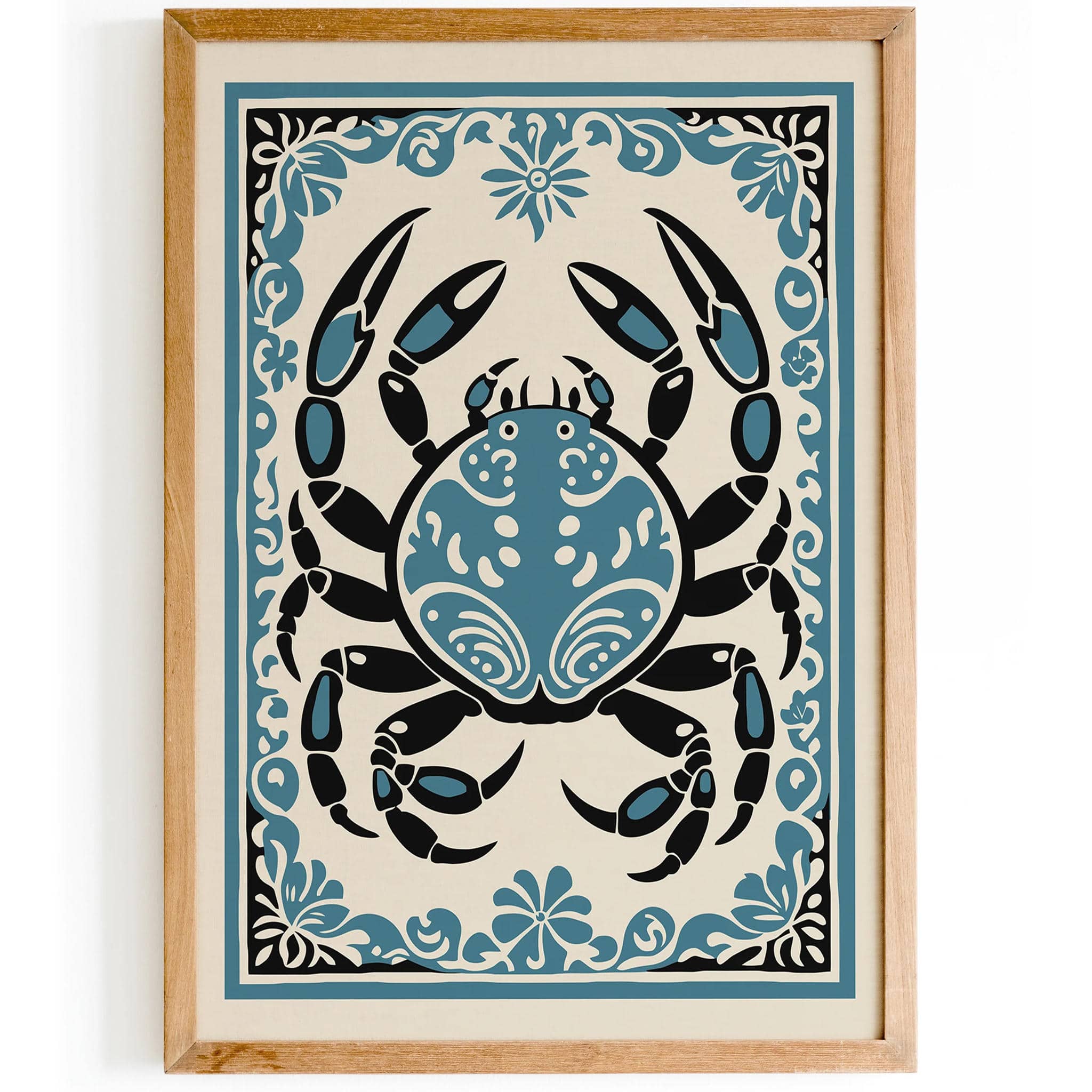 Elcectic Crab Kitchen Rococo Art Print – HypeSheriff