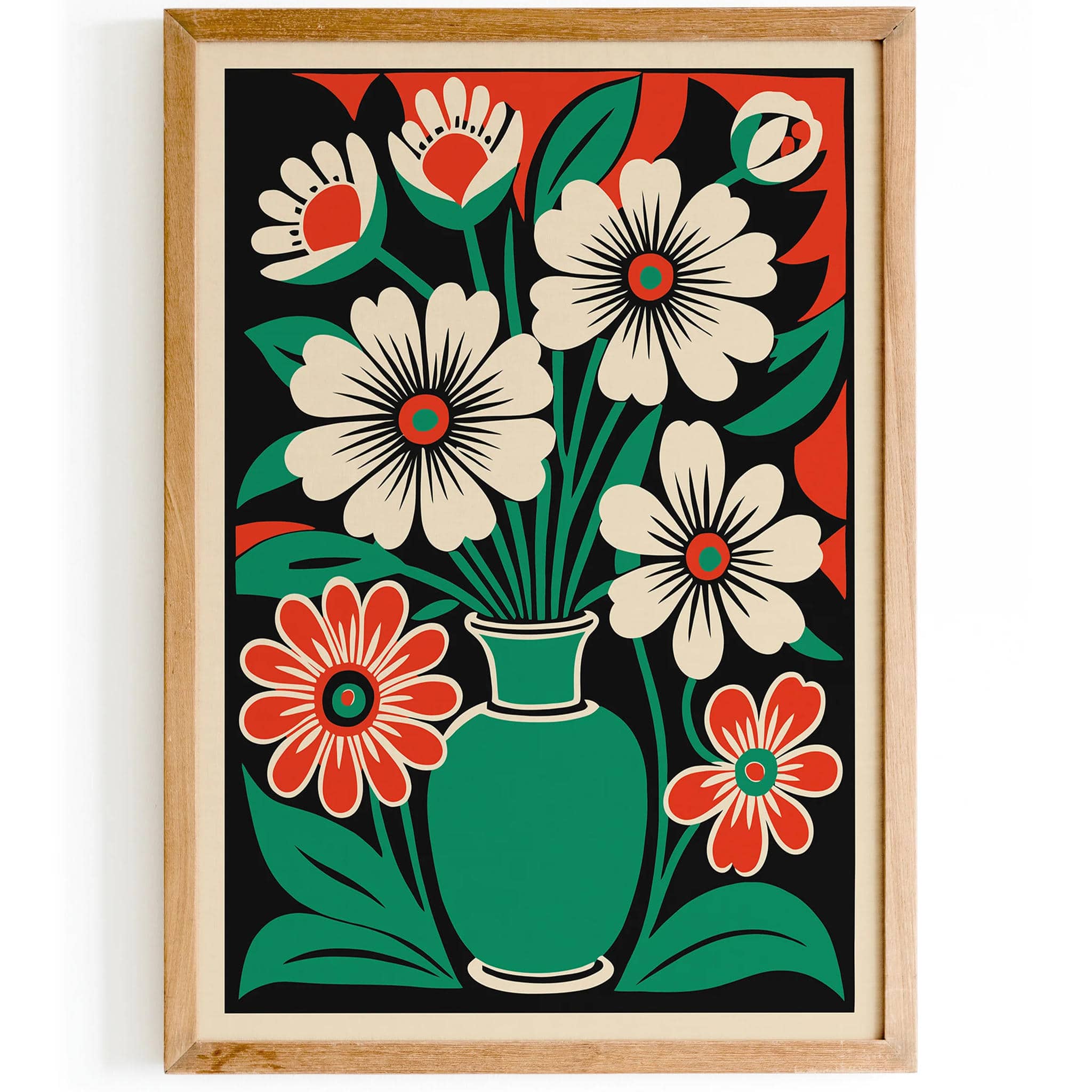 Retro Bouquet of Flowers Poster – HypeSheriff