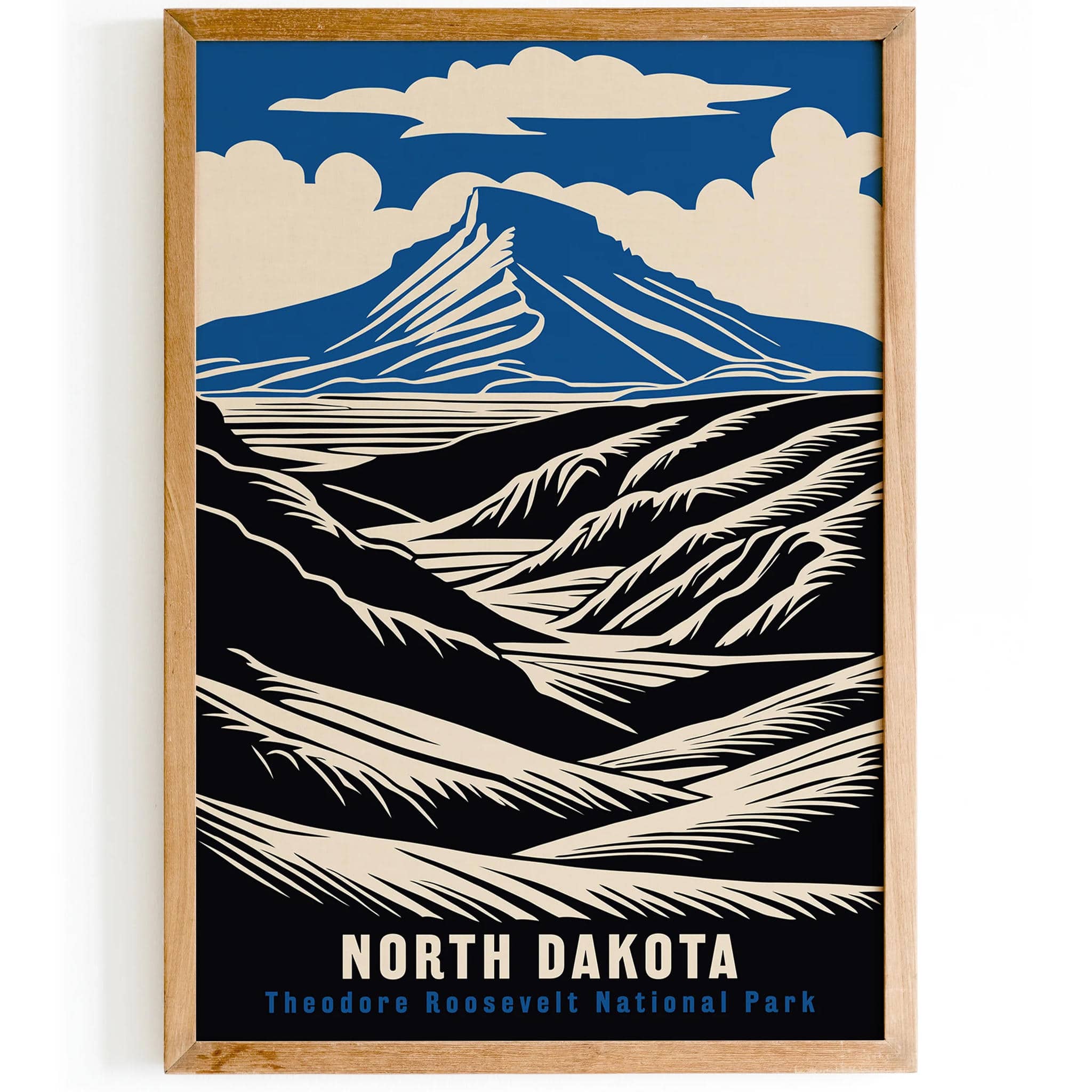 North Dakota T. Roosevelt National Park Poster – HypeSheriff