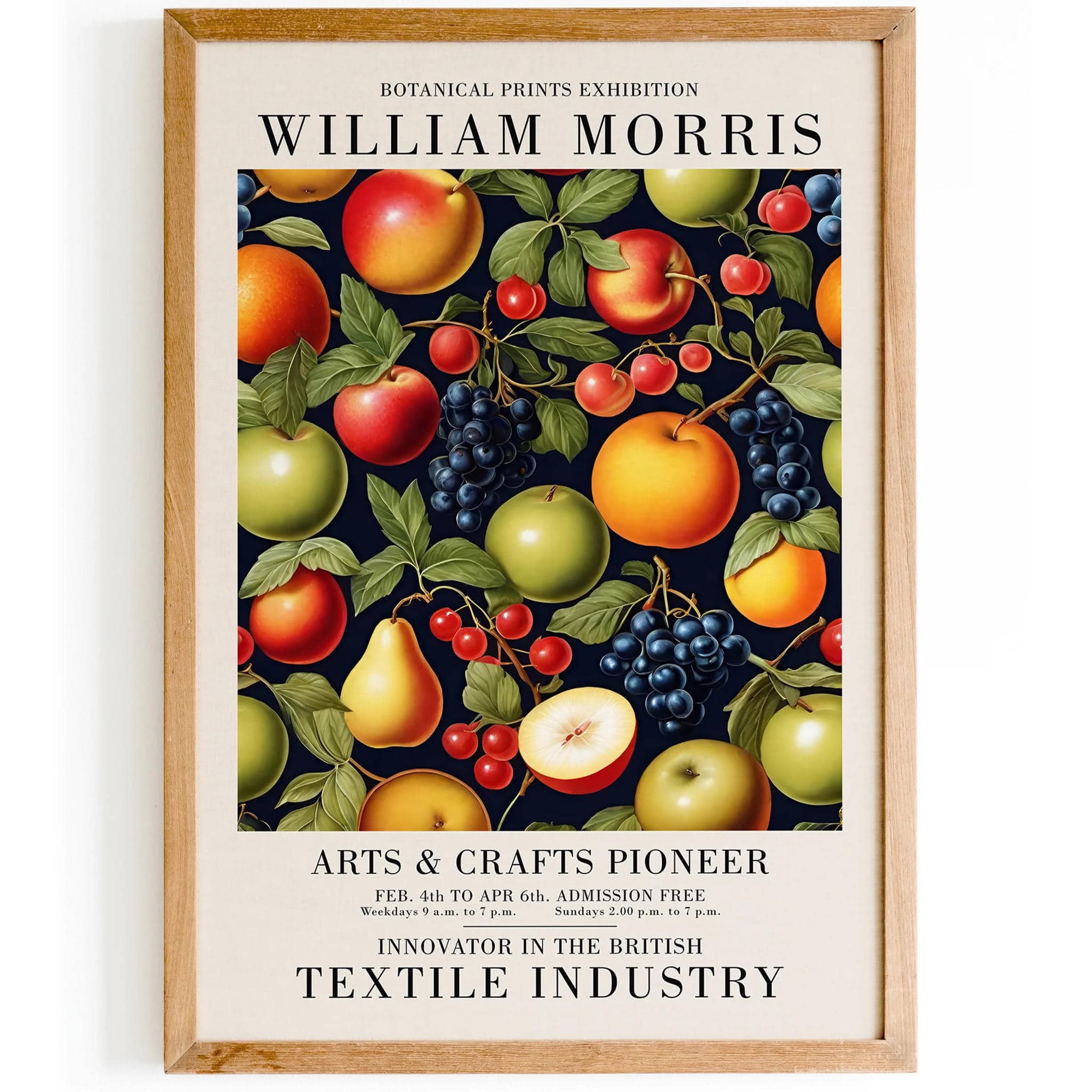 Vintage Fruit William Morris Poster – HypeSheriff