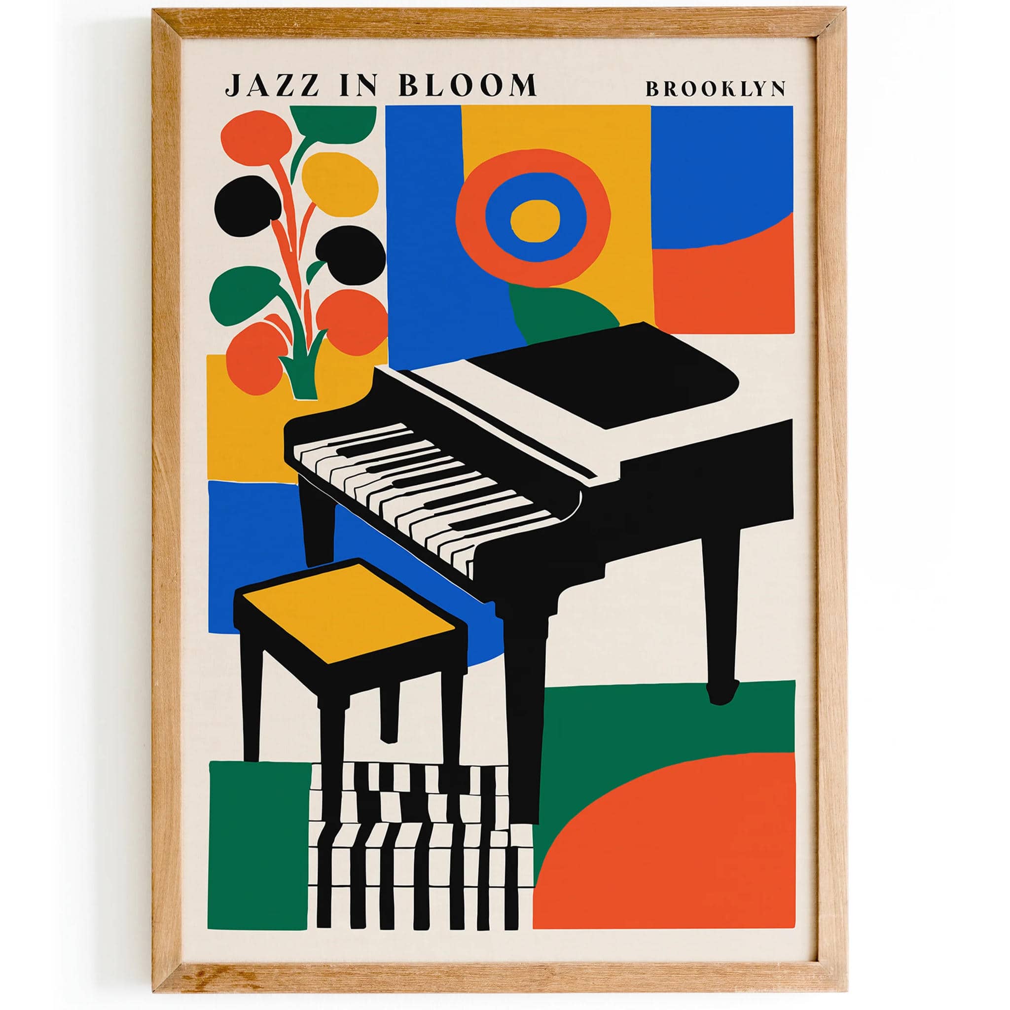 Jazz in Bloom Brooklyn Music Poster – HypeSheriff