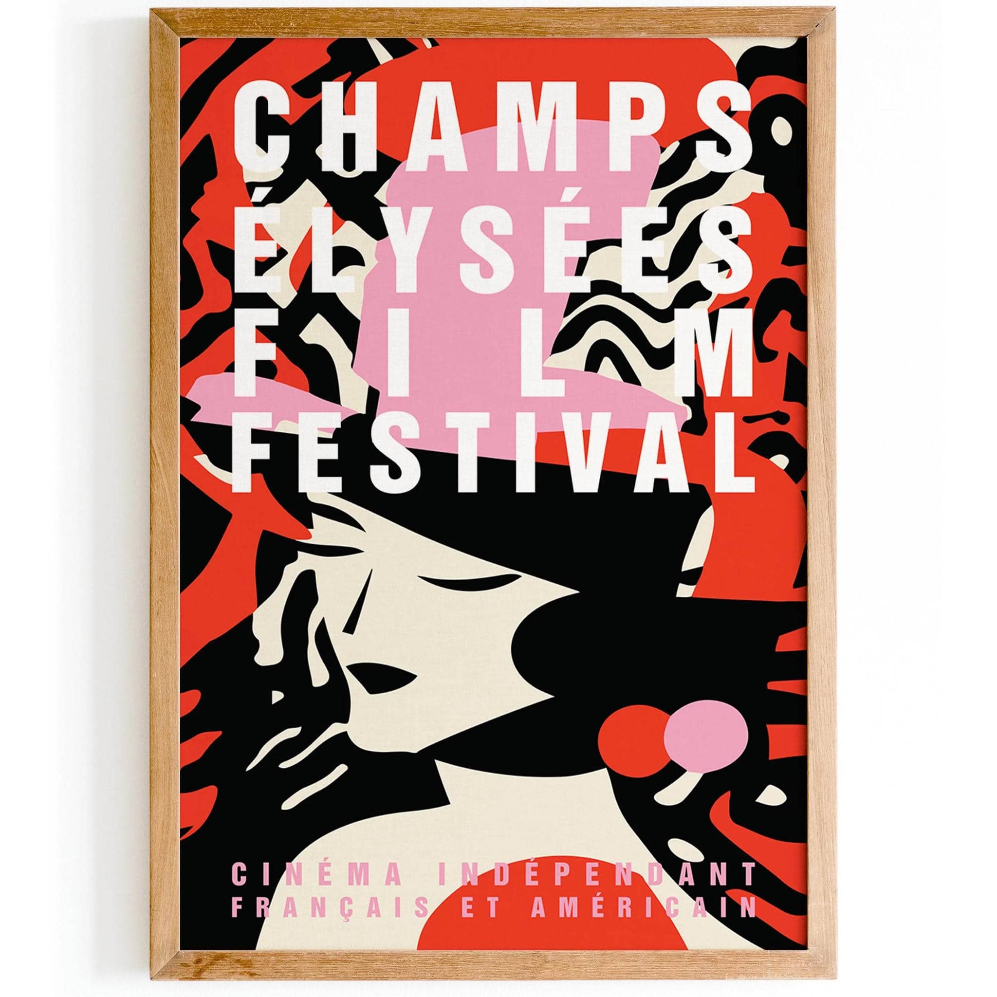 Retro Champs Elysees Film Festival Poster – HypeSheriff