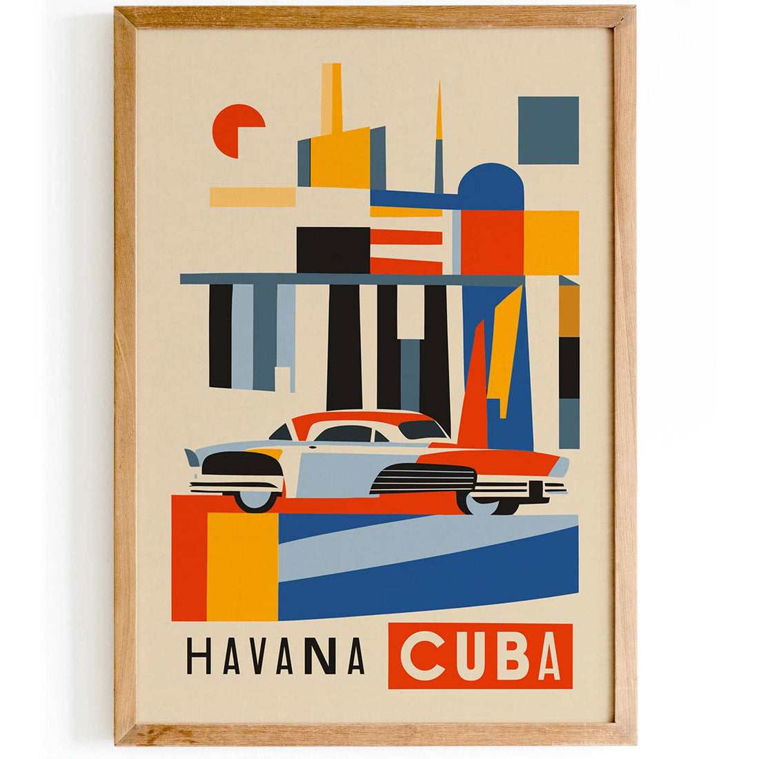 HAVANA Cuba Poster - Minimalist Travel Art – HypeSheriff