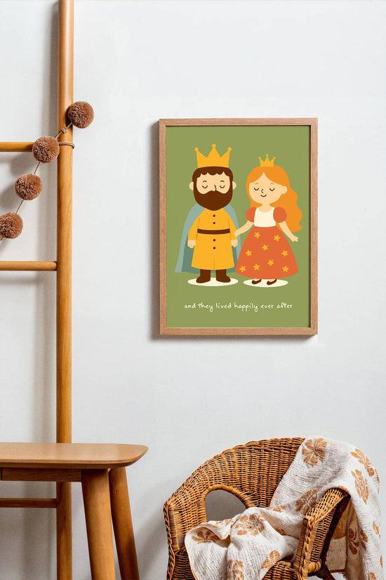 And They Lived Happily Ever After’ Fairy Tale Poster – HypeSheriff