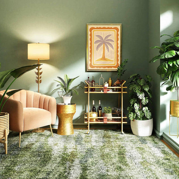 Boho Retro Butter Yellow Palm Tree Poster – HypeSheriff