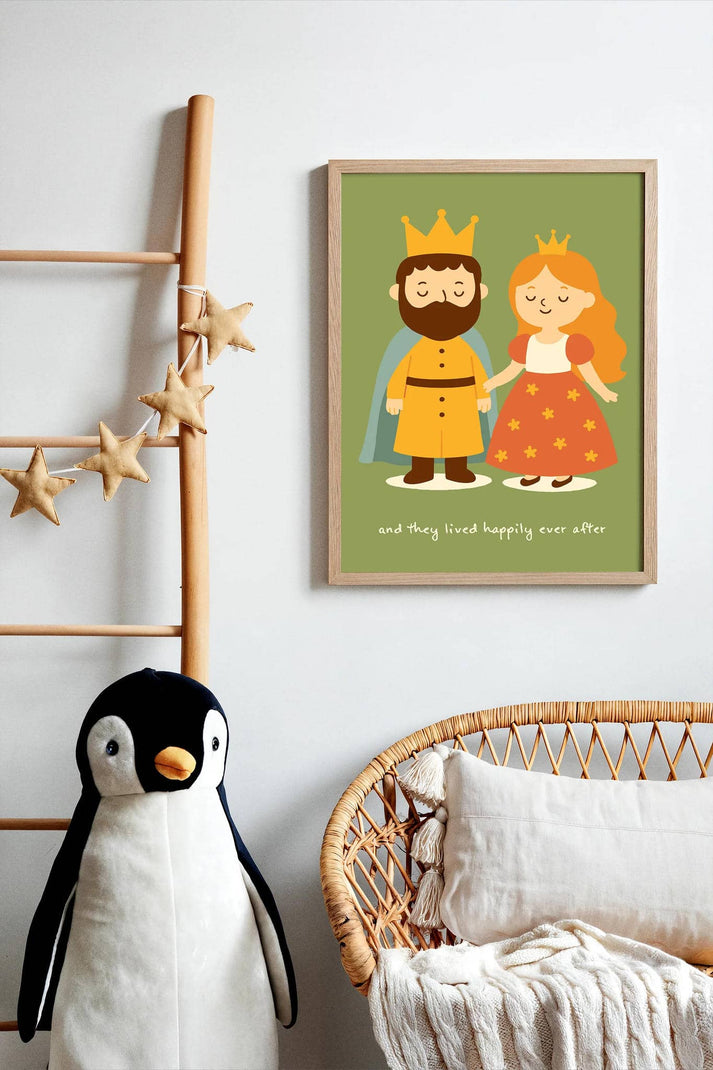 And They Lived Happily Ever After’ Fairy Tale Poster – HypeSheriff