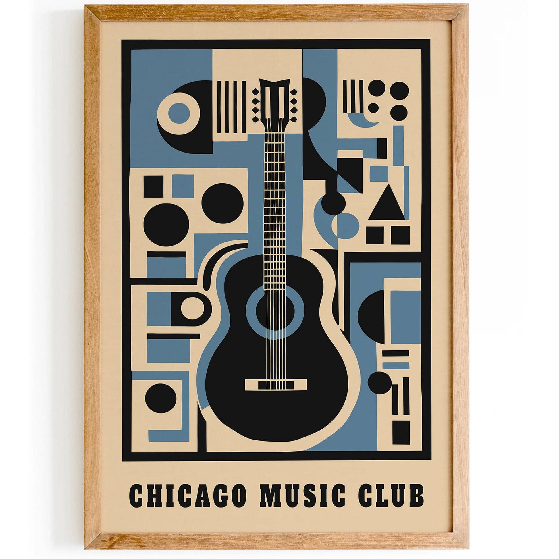 Chicago Music Club Poster – HypeSheriff