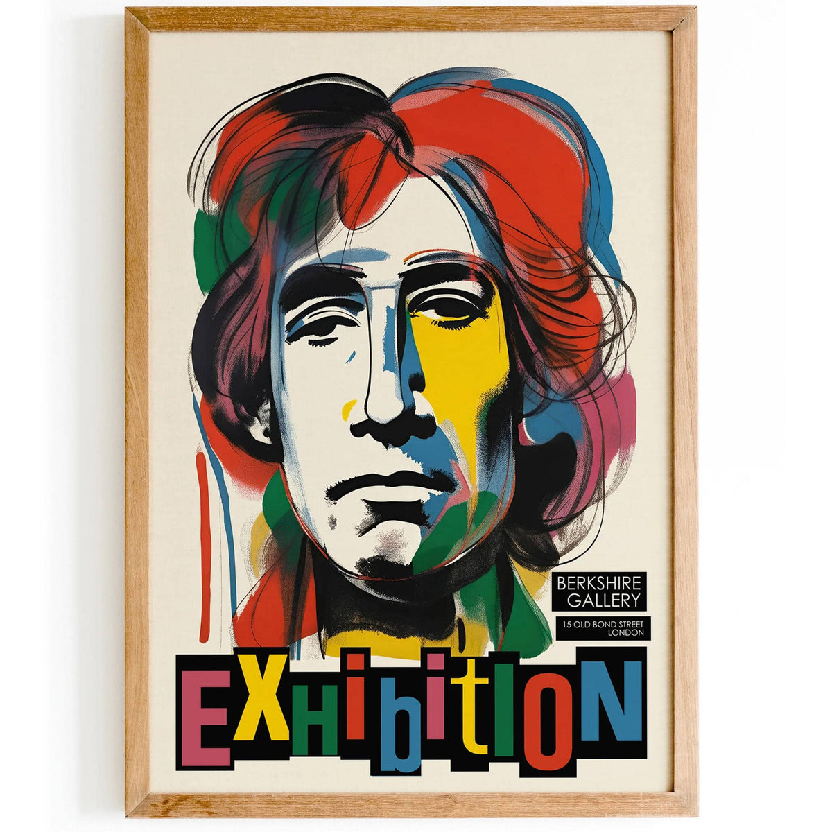 London Pop Art Exhibition Art Print – HypeSheriff
