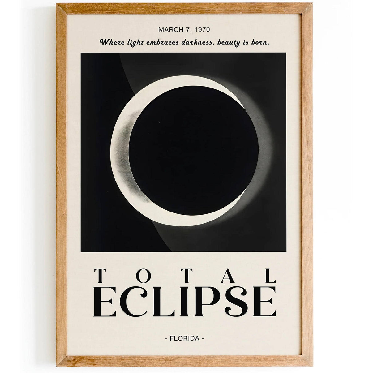 Total Eclipse Black Moon Poster – HypeSheriff