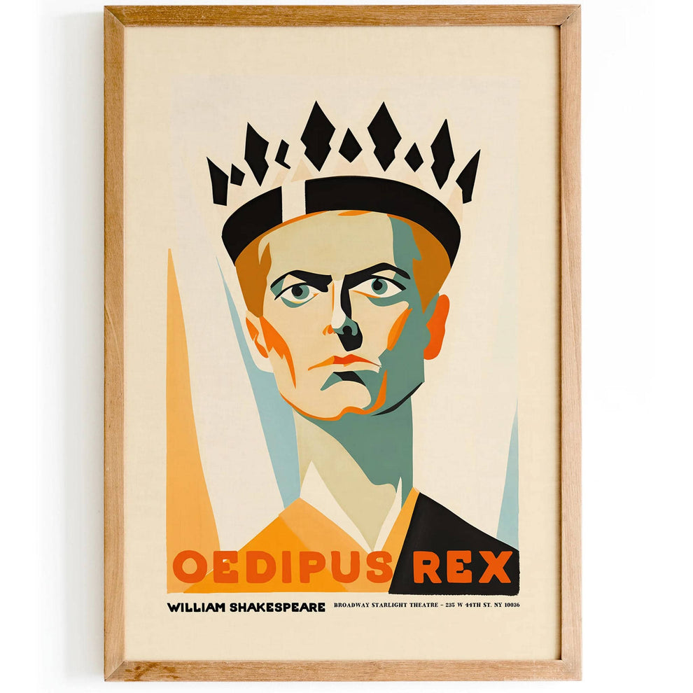Oedipus Rex Shakespeare Theater Poster – HypeSheriff
