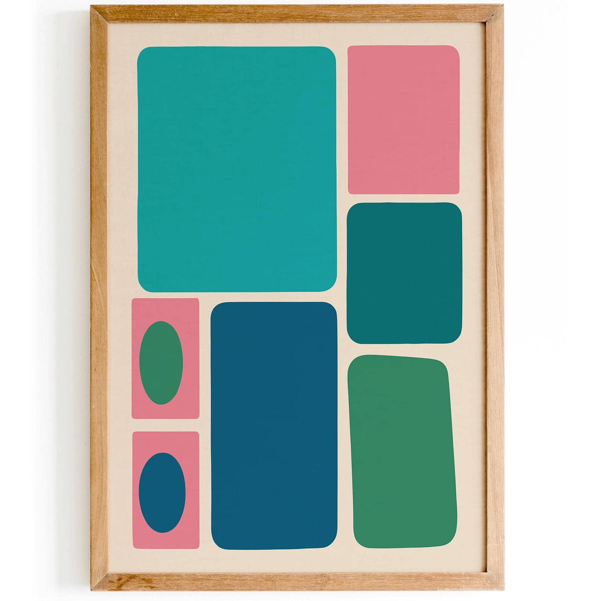 Kids Room Decor Color Blocks Art Print – HypeSheriff