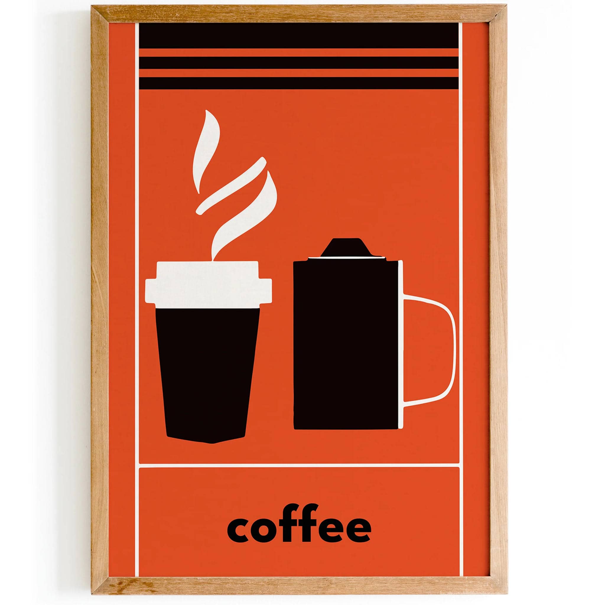 Minimalist Coffee Poster – HypeSheriff
