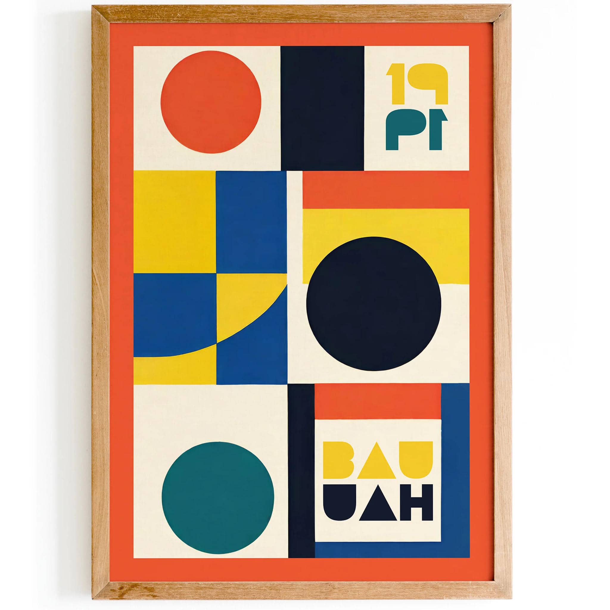 Geometric Harmony - Modern Art Exhibition Poster – HypeSheriff