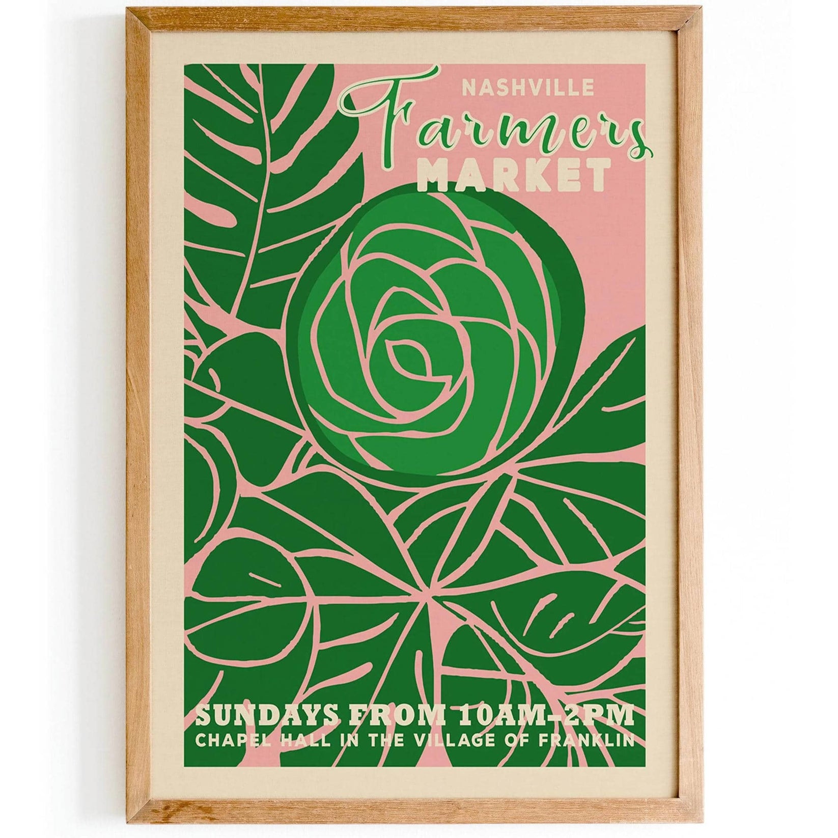 Farmer's Market Retro Poster – HypeSheriff