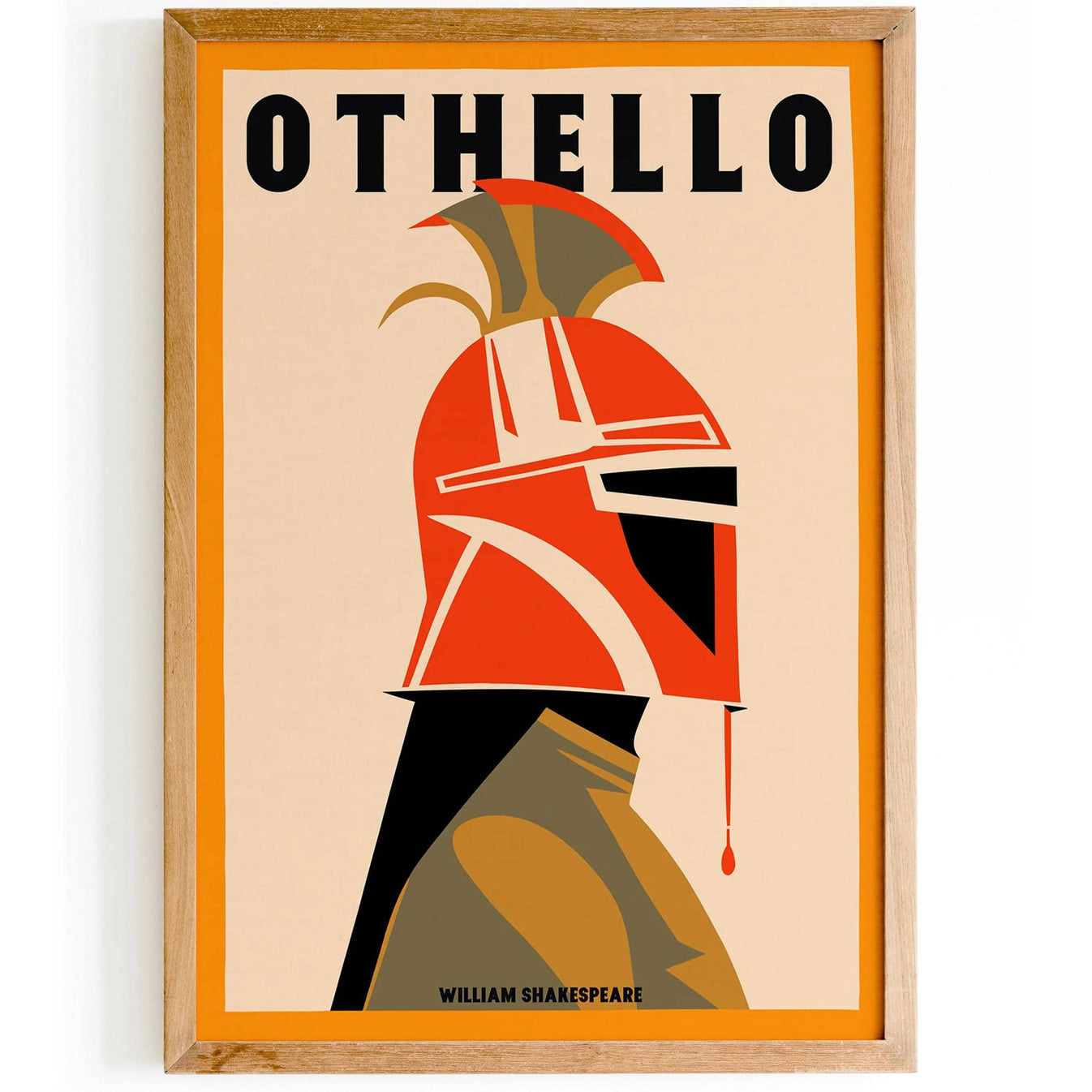 Othello Shakespeare Theater Poster – HypeSheriff