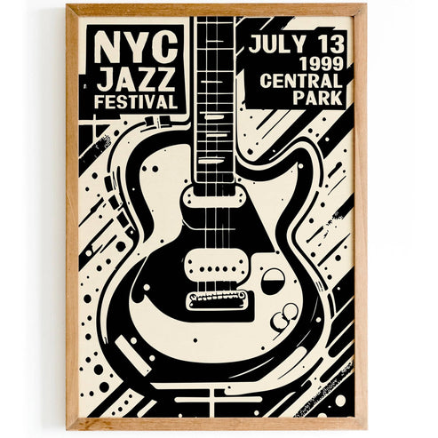 NYC Jazz Festival 1993 Retro Poster – HypeSheriff
