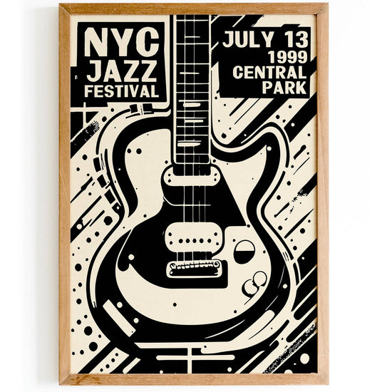 NYC Jazz Festival 1993 Retro Poster – HypeSheriff