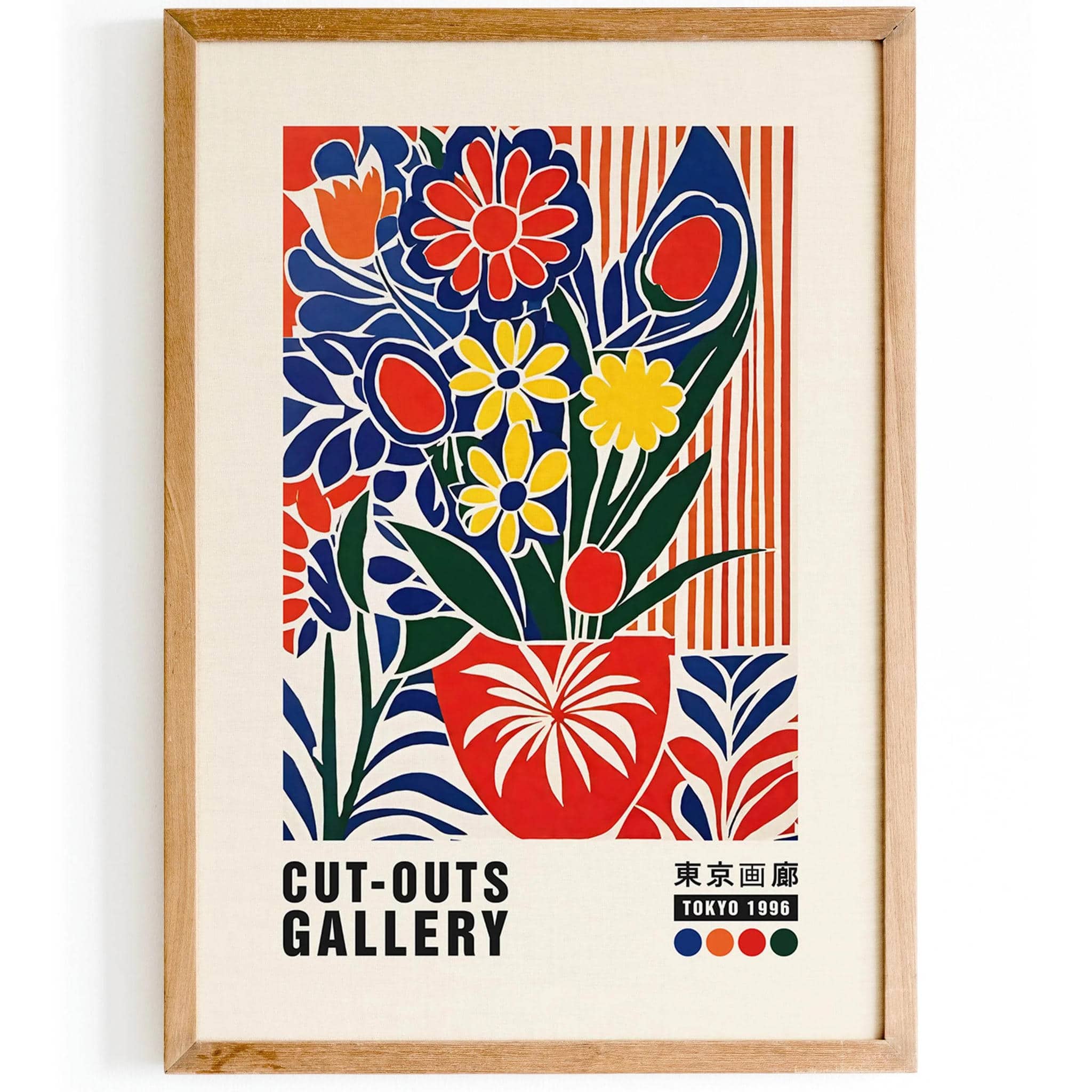 Retro Cut Outs Poster — HypeSheriff US