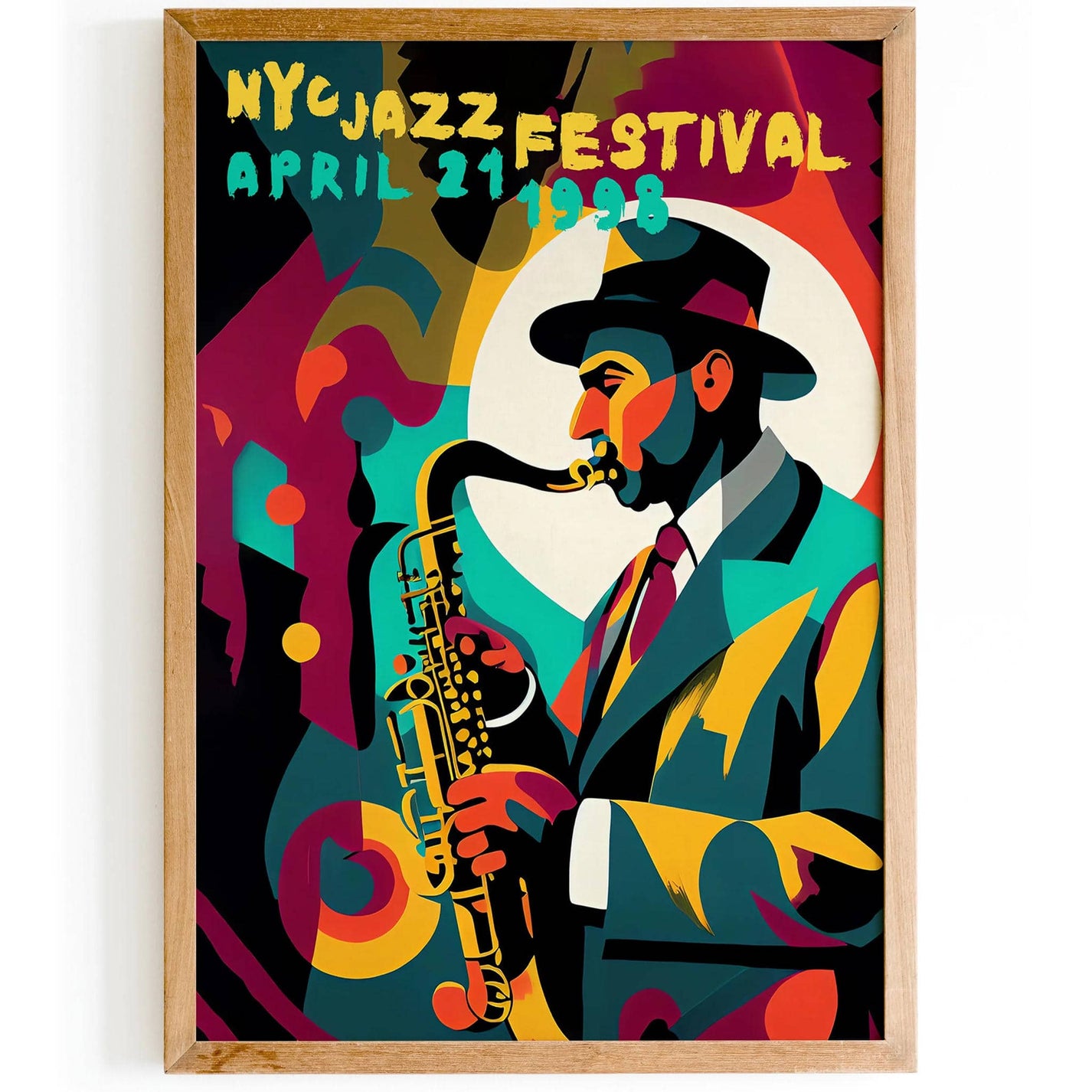 NYC Jazz Festival - 1998 Poster Reproduction – HypeSheriff