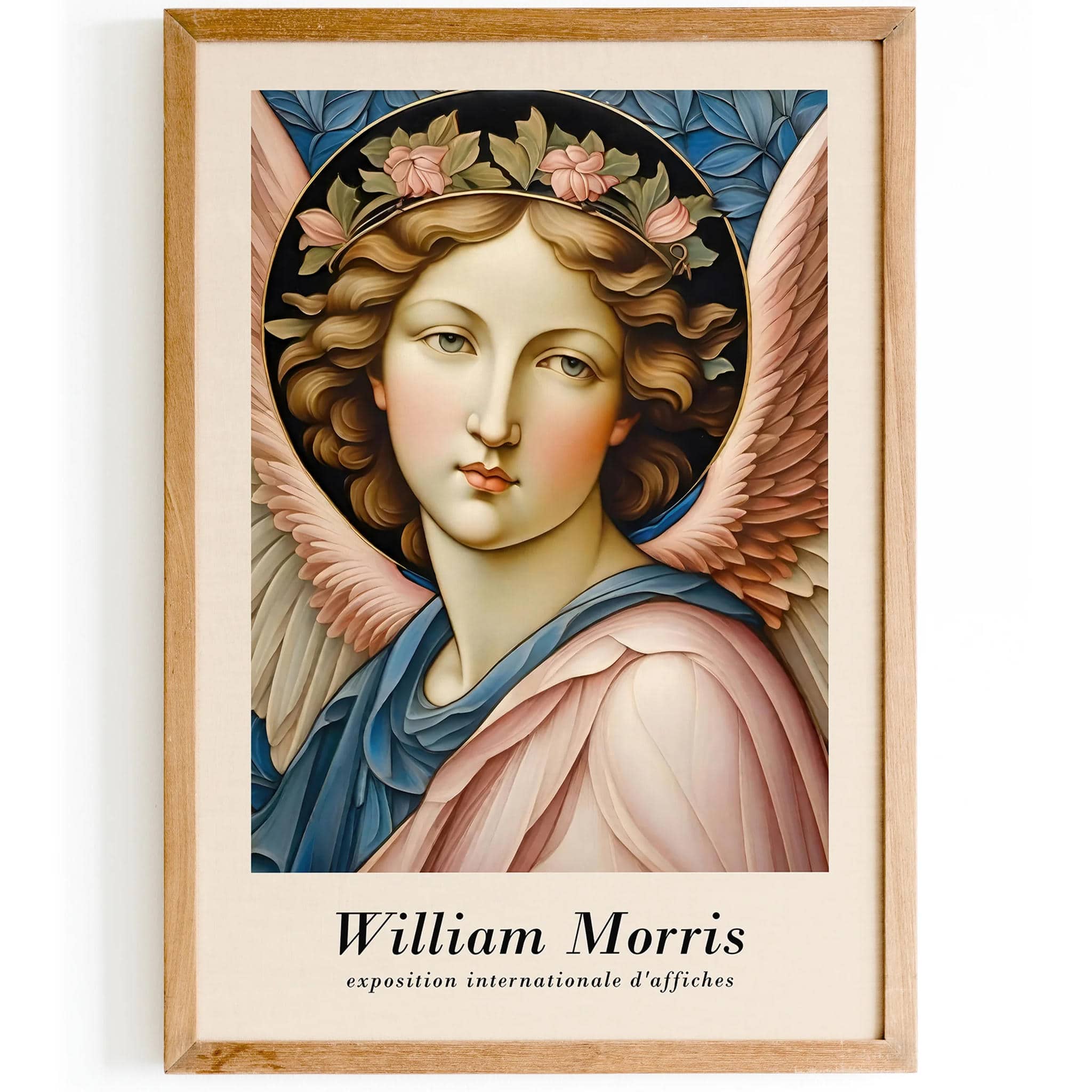 Art Nouveau Angel Morris Vintage Art Print – HypeSheriff