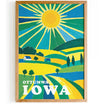 Scenic Iowa Poster for Your Wall – HypeSheriff