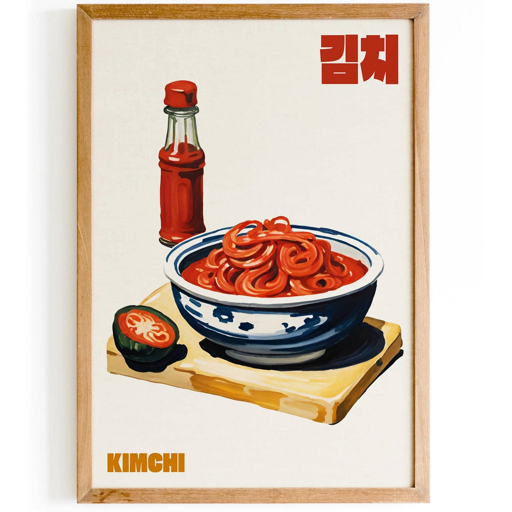 Authentic Kimchi Art Poster – HypeSheriff