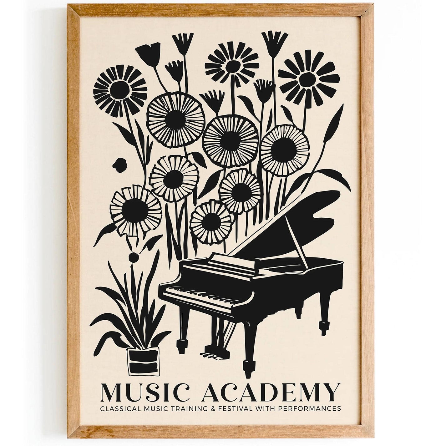 Music Academy Elegant Poster – HypeSheriff