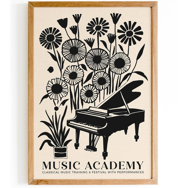 Music Academy Elegant Poster – HypeSheriff
