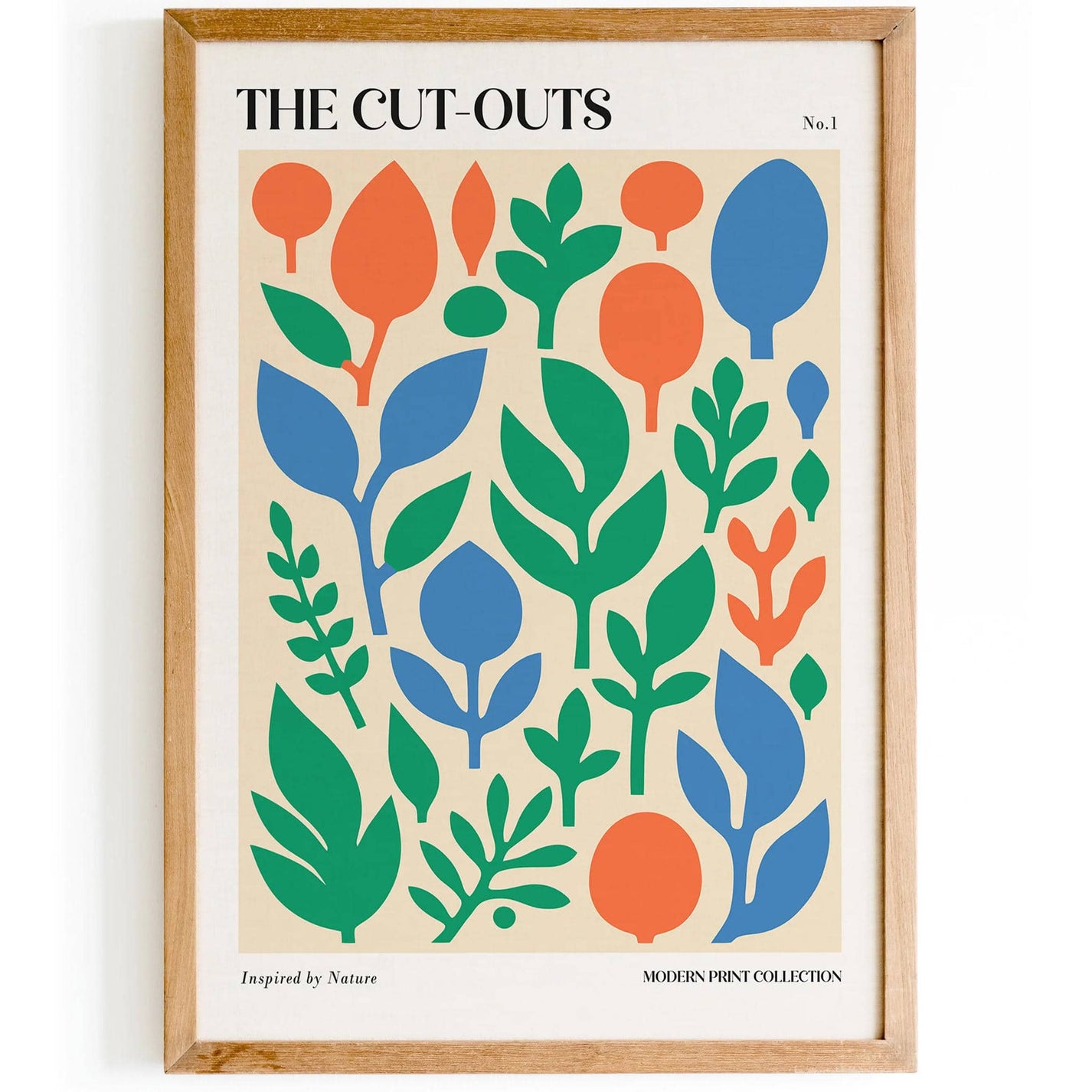 Chic French Botanical Papercut Print – HypeSheriff