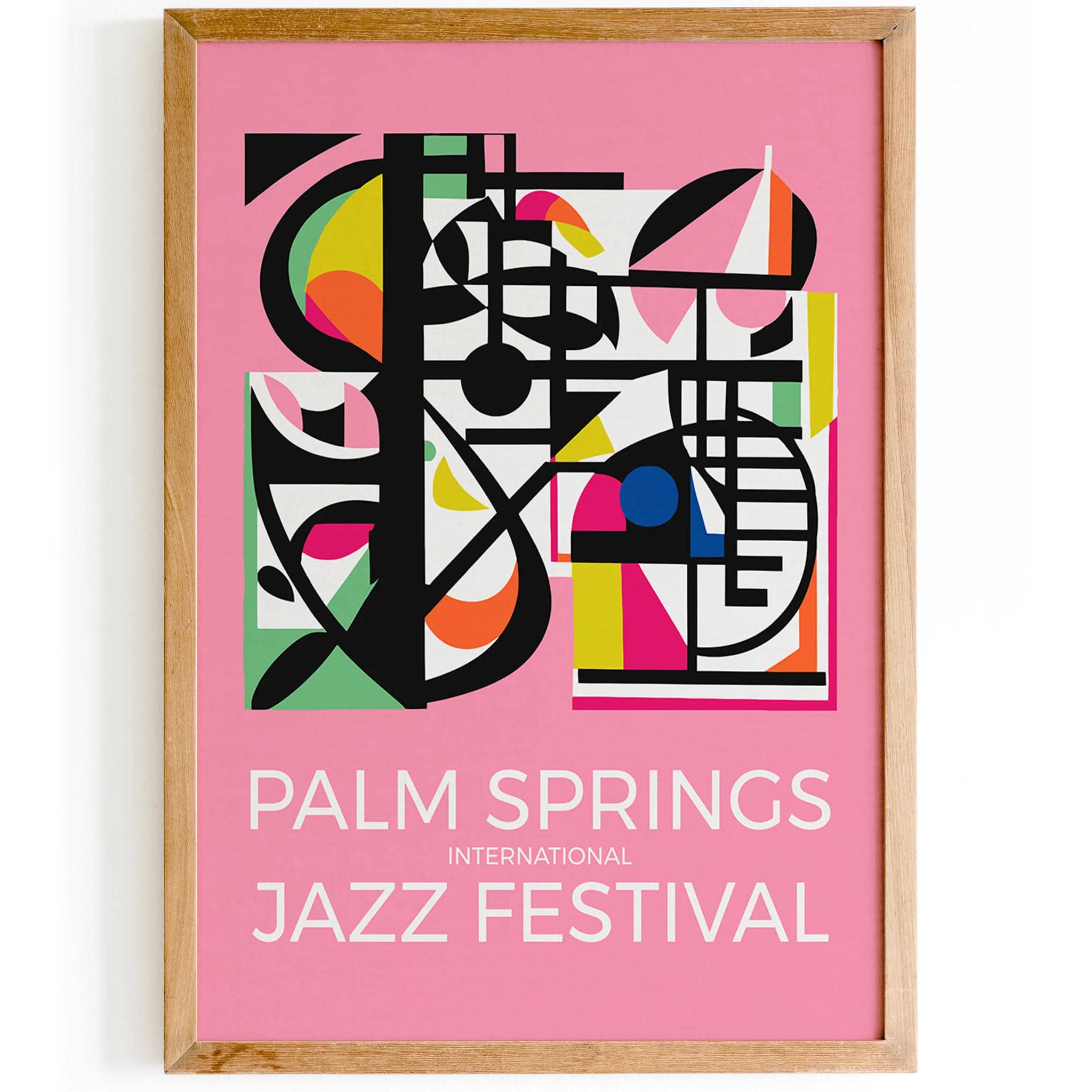 Palm Springs Jazz Fest Poster — HypeSheriff US