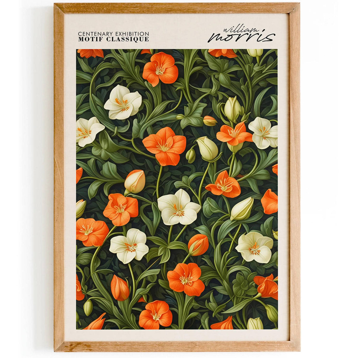 William Morris Design Reproduction Wall Art – HypeSheriff