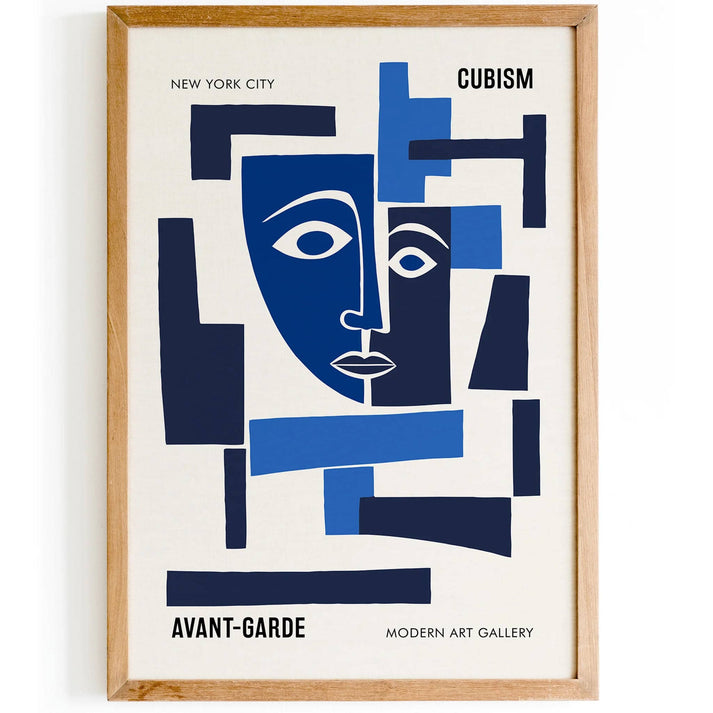 Picasso Inspired Cubism Poster – HypeSheriff