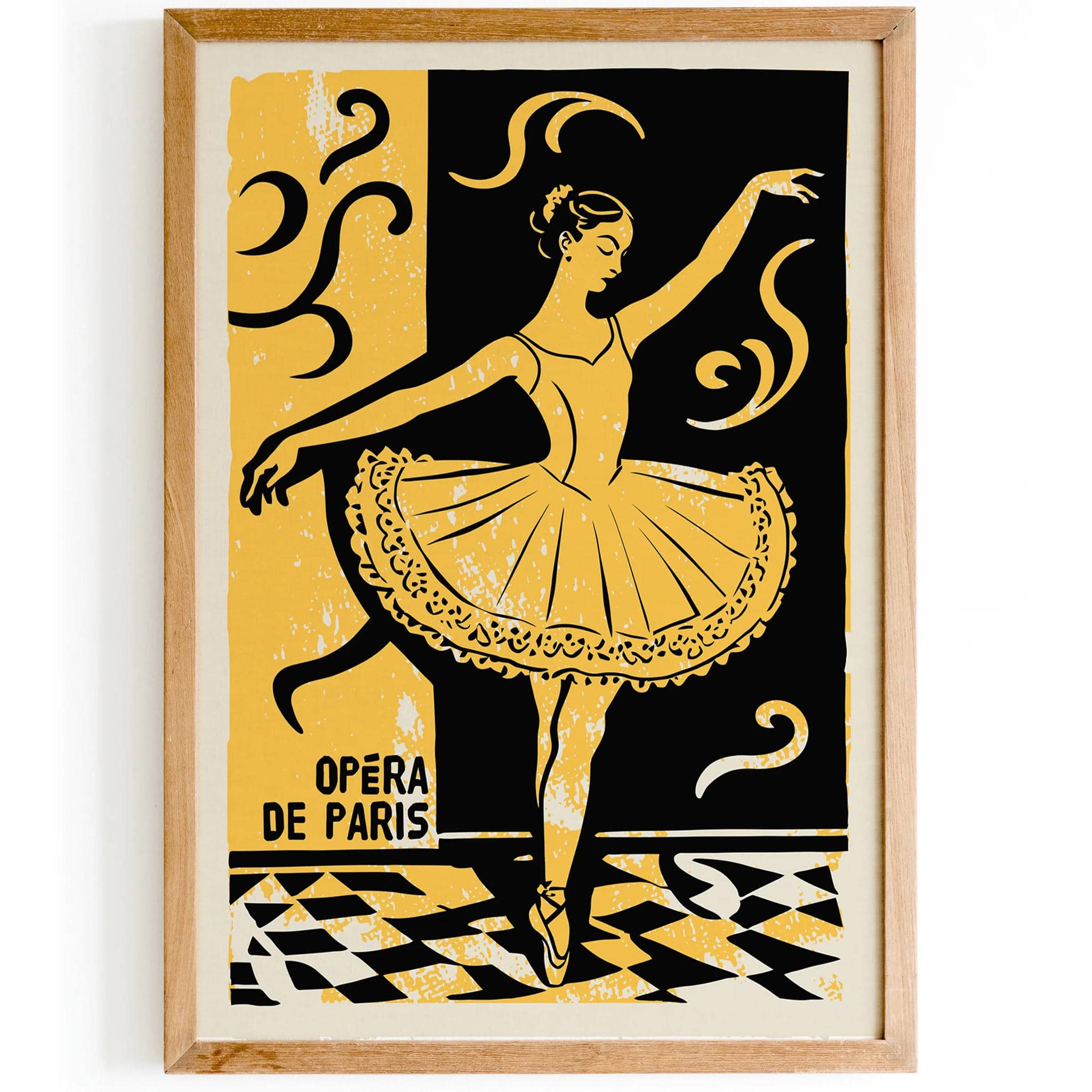 Opera De Paris - Ballerina Art Print – HypeSheriff