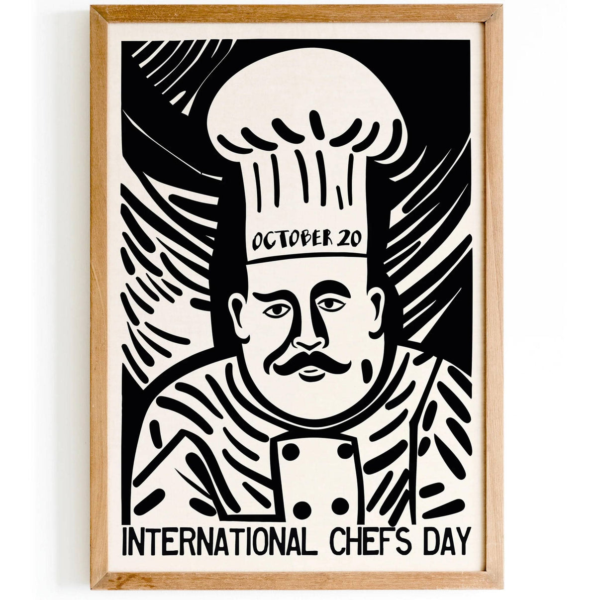 International Chefs Day Art Print – HypeSheriff