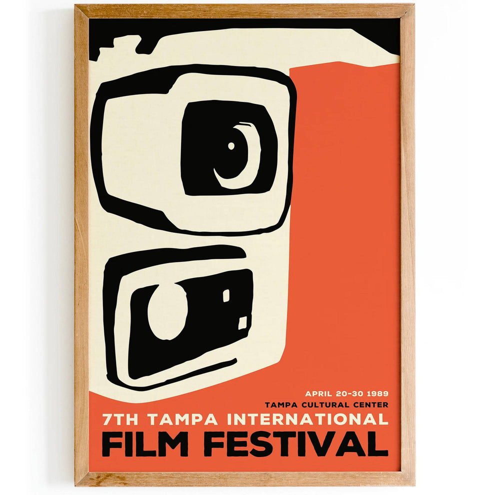 7th Tampa Film Festival Retro Poster – HypeSheriff