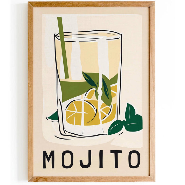 Mojito Cocktail Poster – HypeSheriff