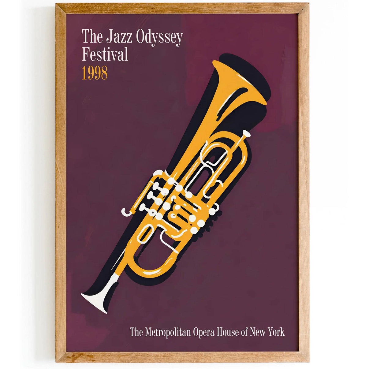 1998 Jazz Festival Poster – HypeSheriff