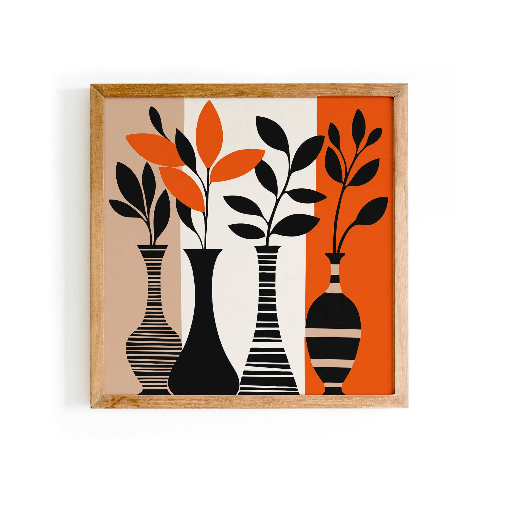 Retro Still Life Square Art Print 2025 – HypeSheriff