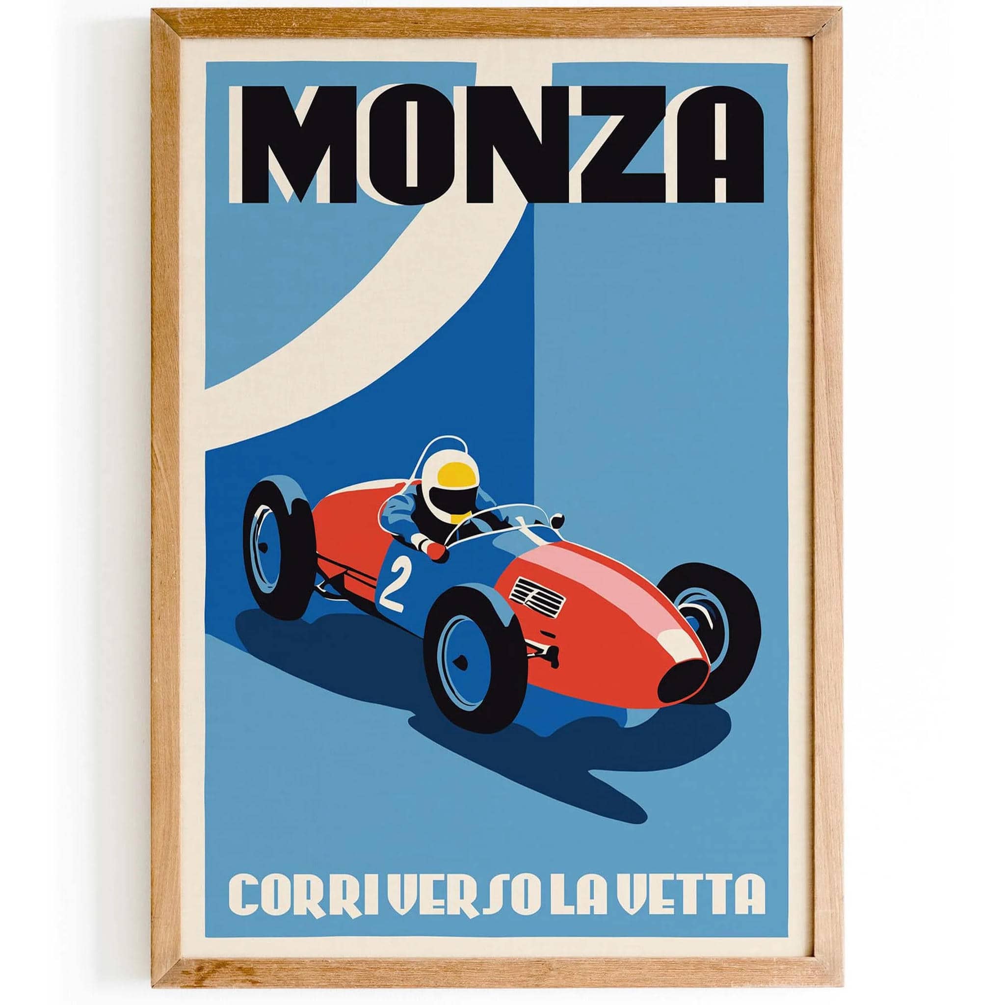 Monza Vintage Racing Poster – HypeSheriff