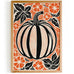 Big Pumpkin Linocut Art Print – HypeSheriff