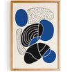 Minimalist Blue Abstract Art Print – HypeSheriff