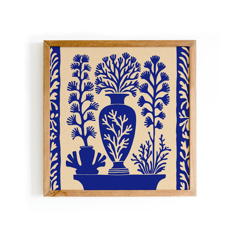 Blue Coral Reefs Square Art Print 2025 – HypeSheriff