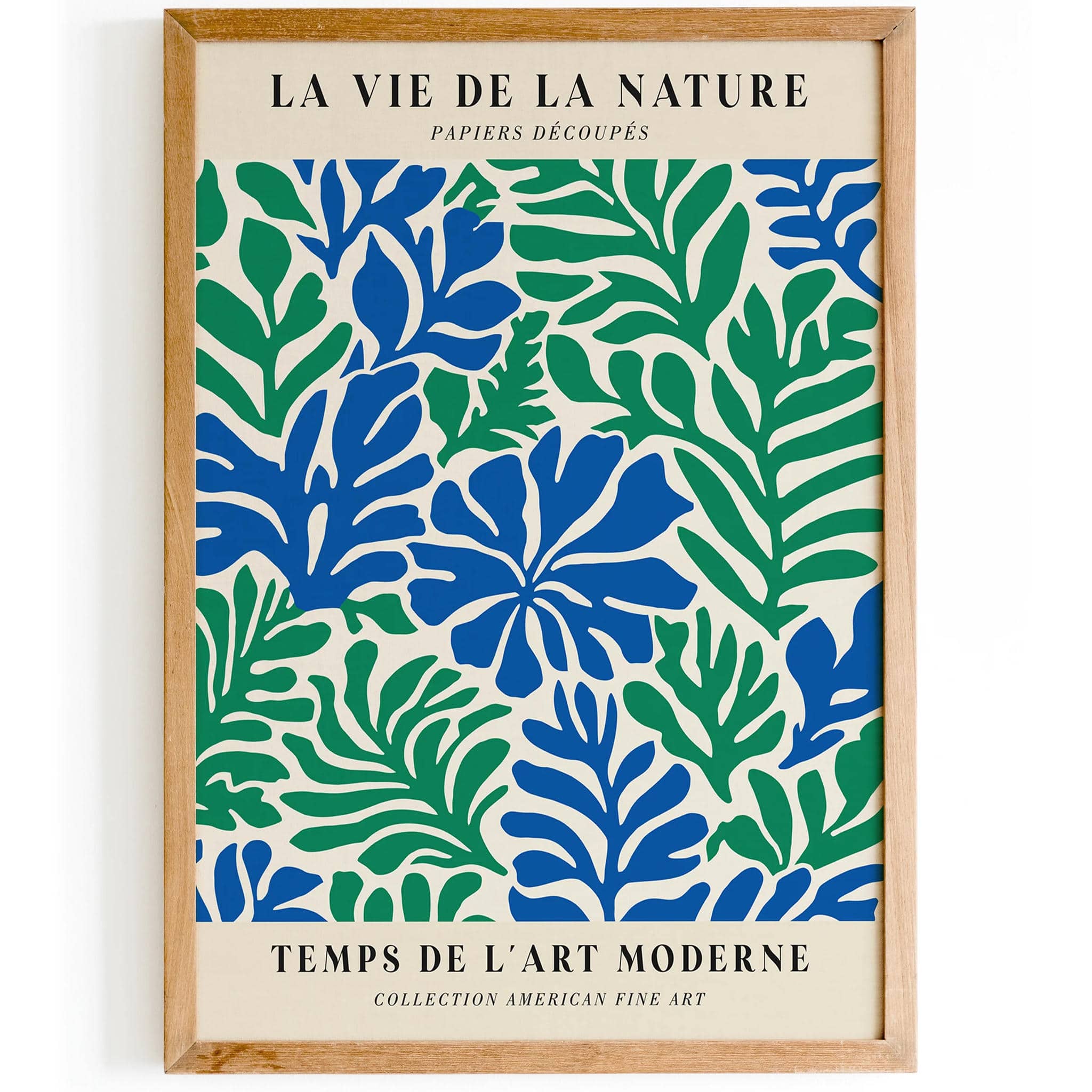 French Nature Cutouts Art Print 2024 – HypeSheriff