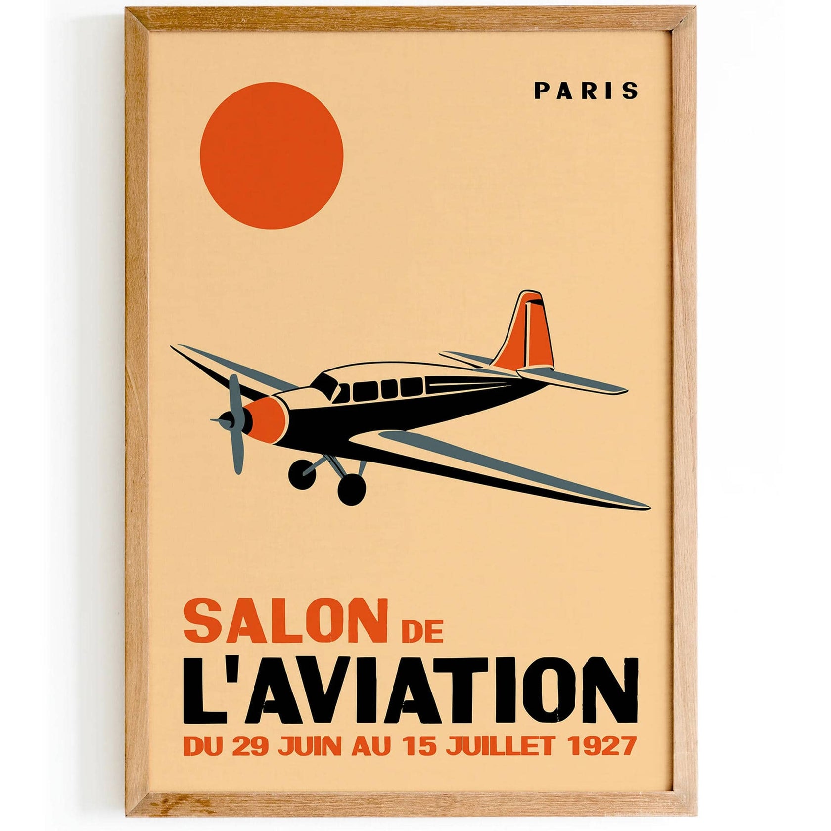 French Air Show 1927 Vintage Poster – HypeSheriff