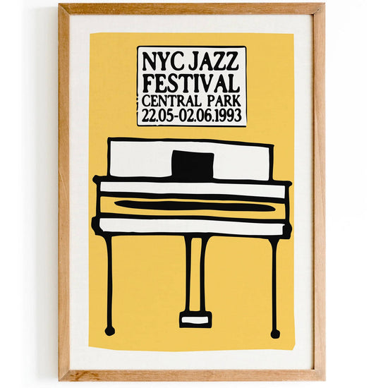 NYC Jazz Festival 1993 Poster – HypeSheriff