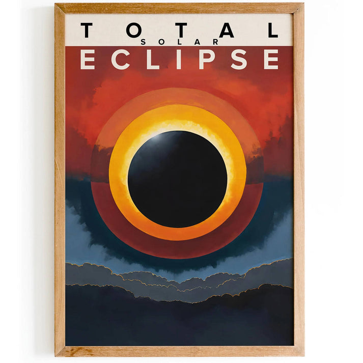 Total Solar Eclipse Wall Art 2025 – HypeSheriff