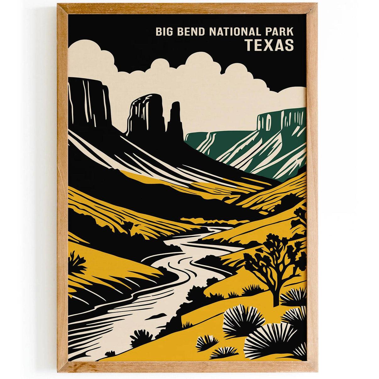 Big Bend National Park Texas Poster – HypeSheriff